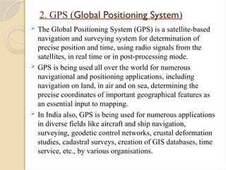 advance surveying instruments - GPS.pptx
