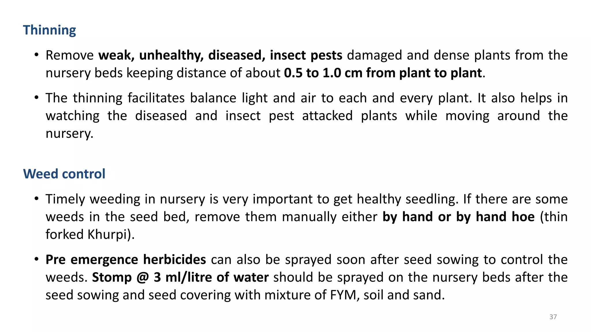 Advance techniques of vegetable seedling production and nursery | PPTX
