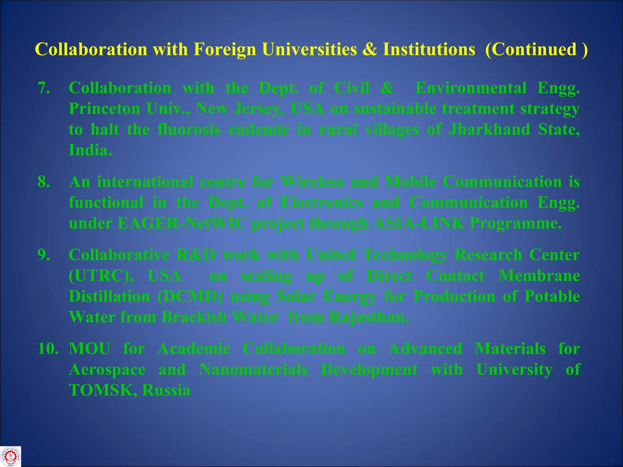 Advance Technology Center for research center | PPT