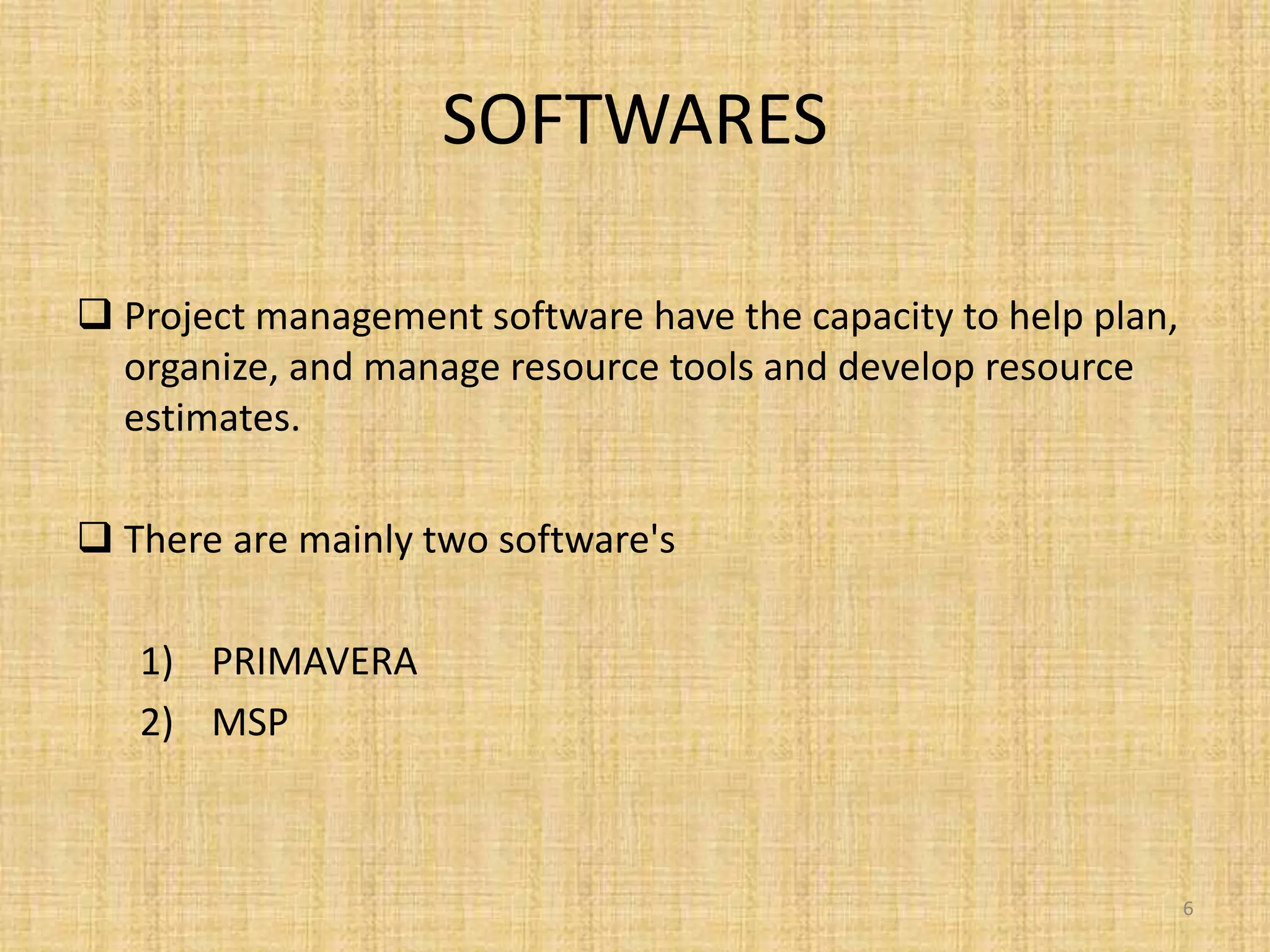 SOFTWARES IN CIVIL ENGINEERING | PPTX