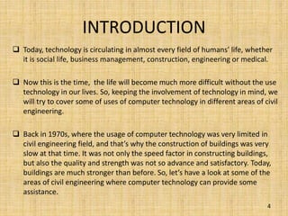 SOFTWARES IN CIVIL ENGINEERING | PPTX