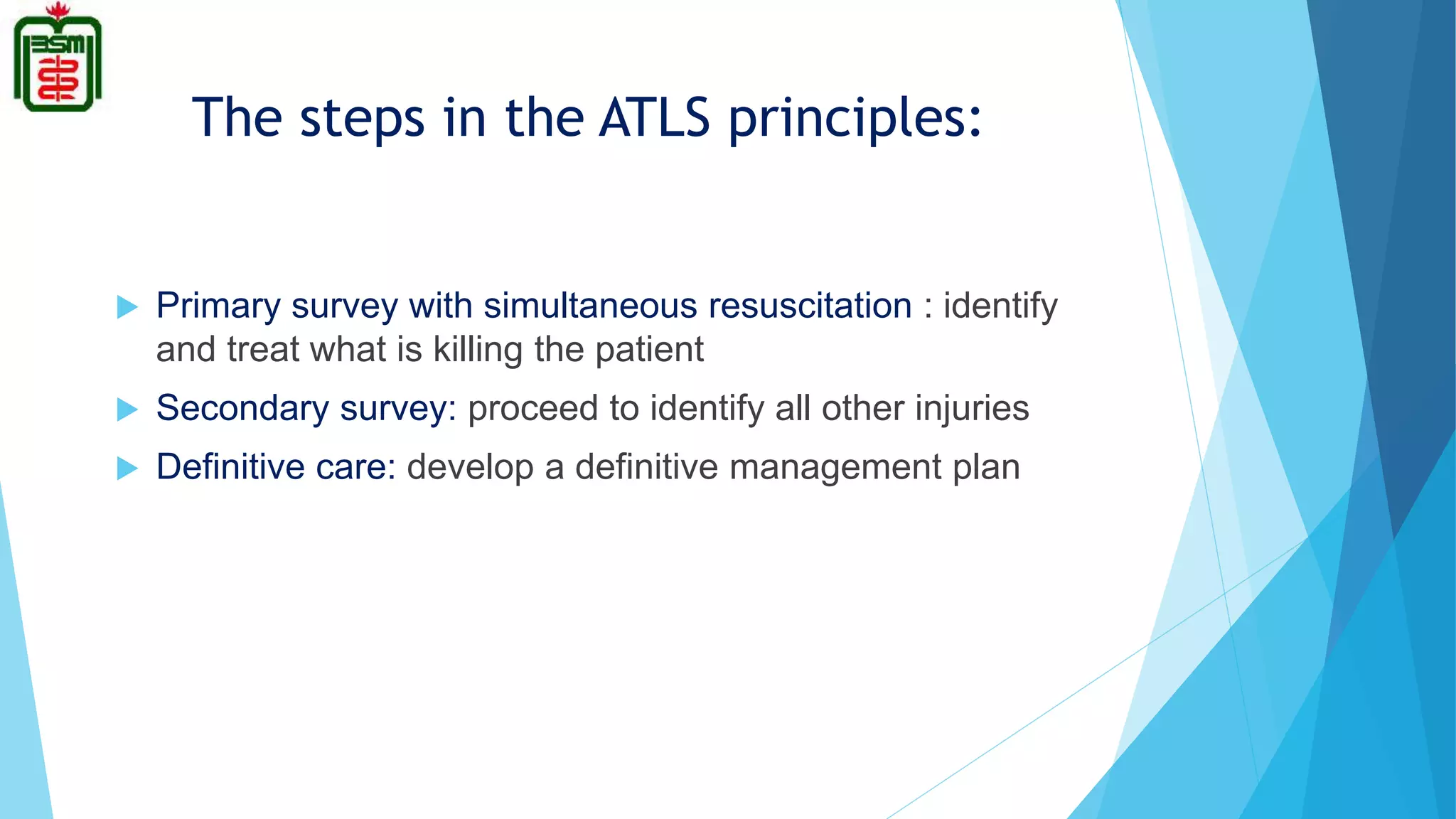 Advance trauma life support | PPTX