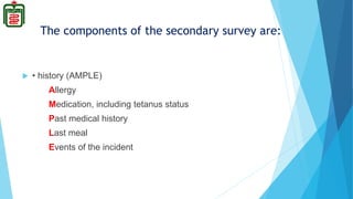 Advance trauma life support | PPTX