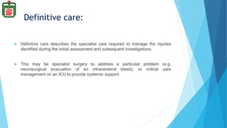 Advance trauma life support | PPTX