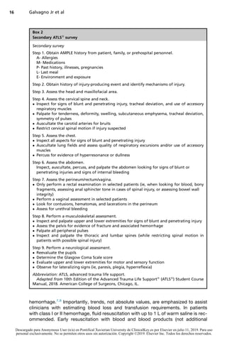 Advance trauma life support uptodate 2019 | PDF