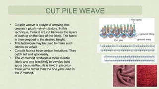advance weaving and patterns presentation .pptx