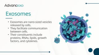 Advancexo: Leading the Way for Next Generation Exosome Therapy in India | PPT