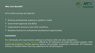 Advance Your Career with AIT’s Online Training Courses Thailand.pptx