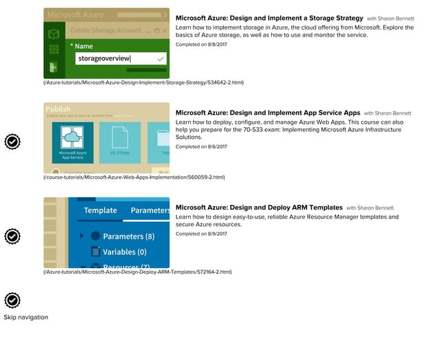 Lynda.com Learning Path - Advance Your Skills as an Azure IT ...
