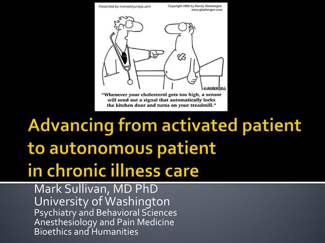Advancing from activated patient to autonomous patient in chronic ...