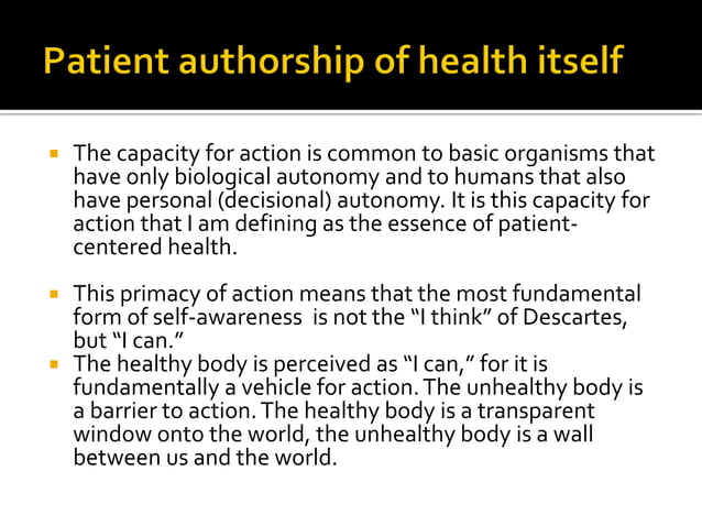Advancing from activated patient to autonomous patient in chronic ...