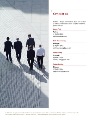 Advancing internal audit analytics | PDF