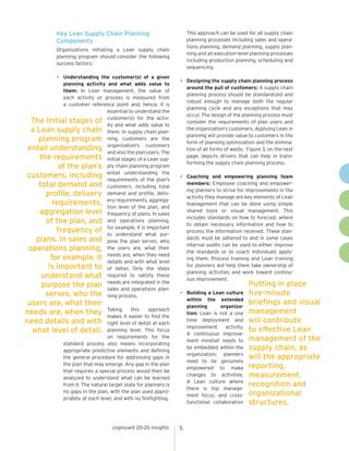 Advancing Lean in Supply Chain Planning with SAP Applications | PDF