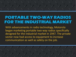 Advancing Communication: The History of Two Way Radios | PDF