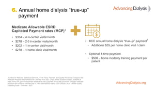 AdvancingDialysis.org CMS Kidney Care Choices (KCC) Voluntary Payment ...