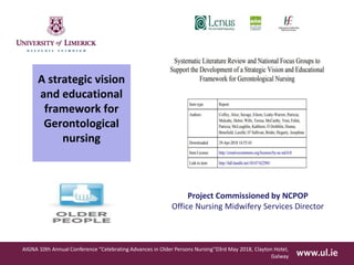 Advancing Gerontological Nursing - Prof A Coffey | PDF