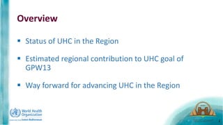 Advancing universal health coverage - English | PPTX