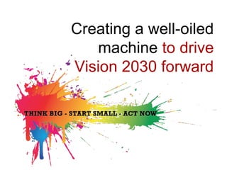 Advancing vision 2030 | PPT