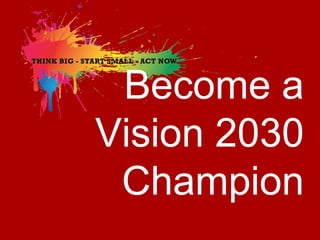 Advancing vision 2030 | PPT