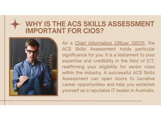 Advancing Your Career as a Chief Information Officer 135111 ACS Skills ...