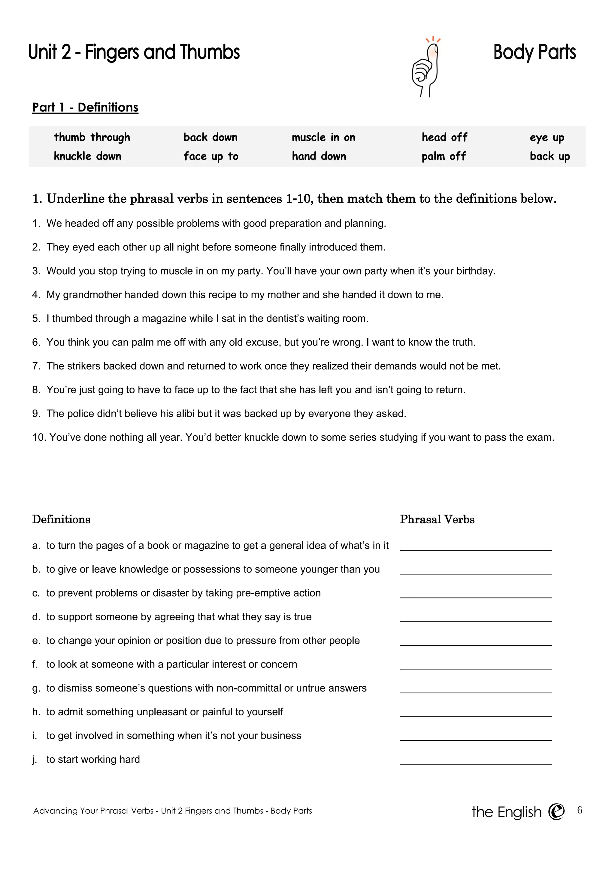 Advancing your phrasal verbs book 1 | PDF