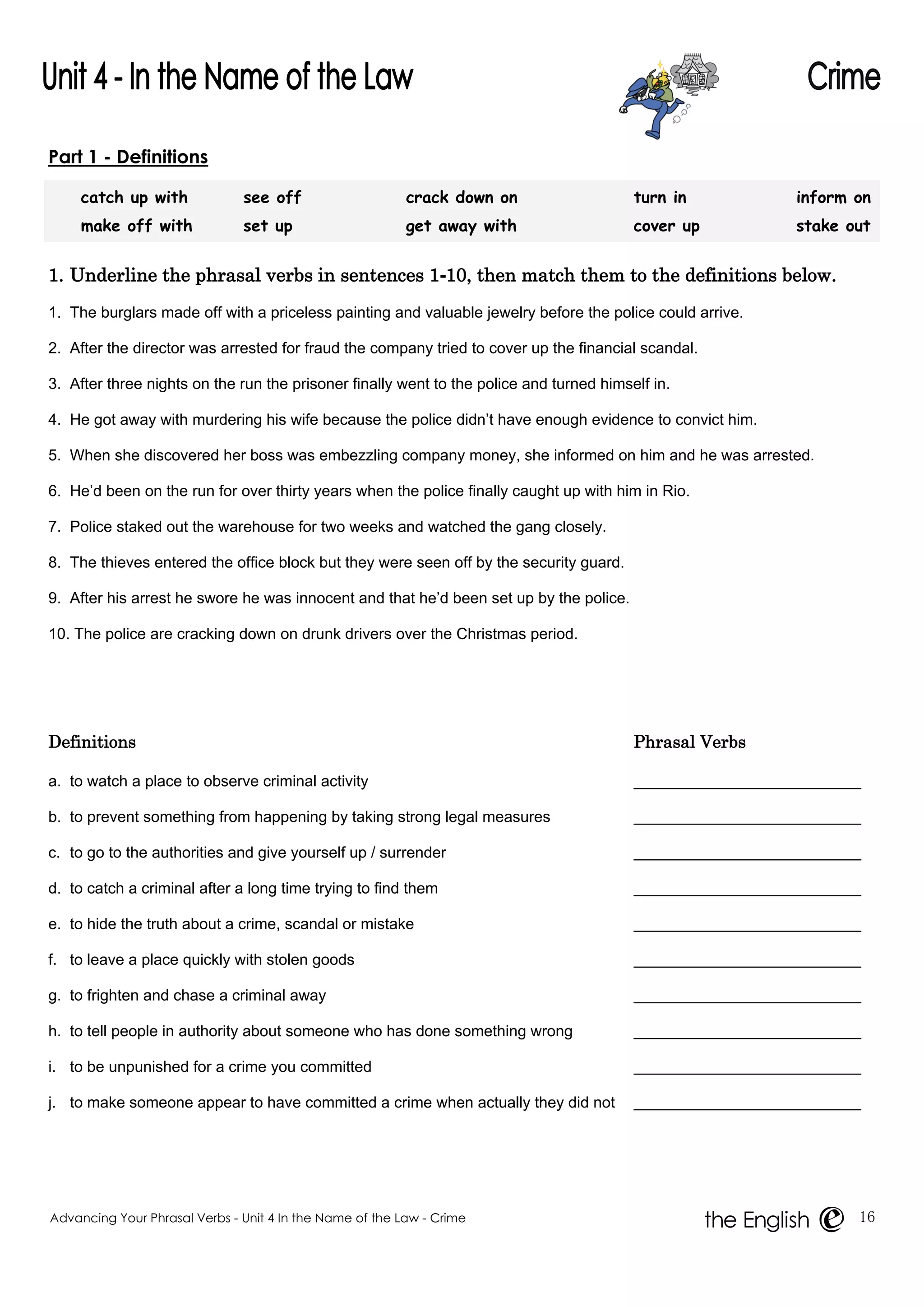 Advancing your phrasal verbs book 1 | PDF