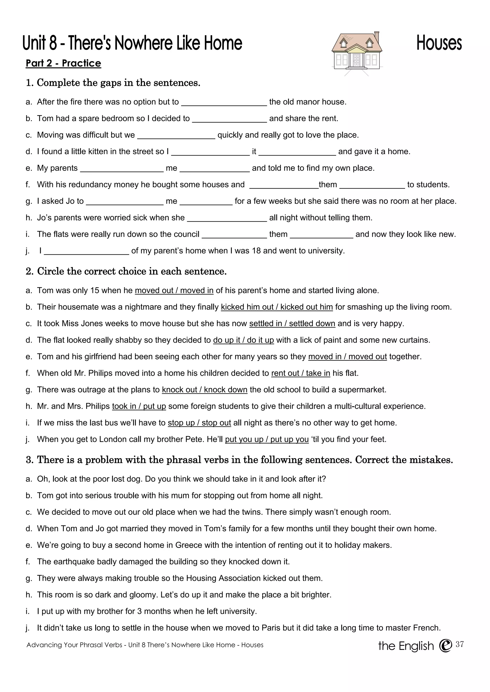 Advancing your phrasal verbs book 1 | PDF