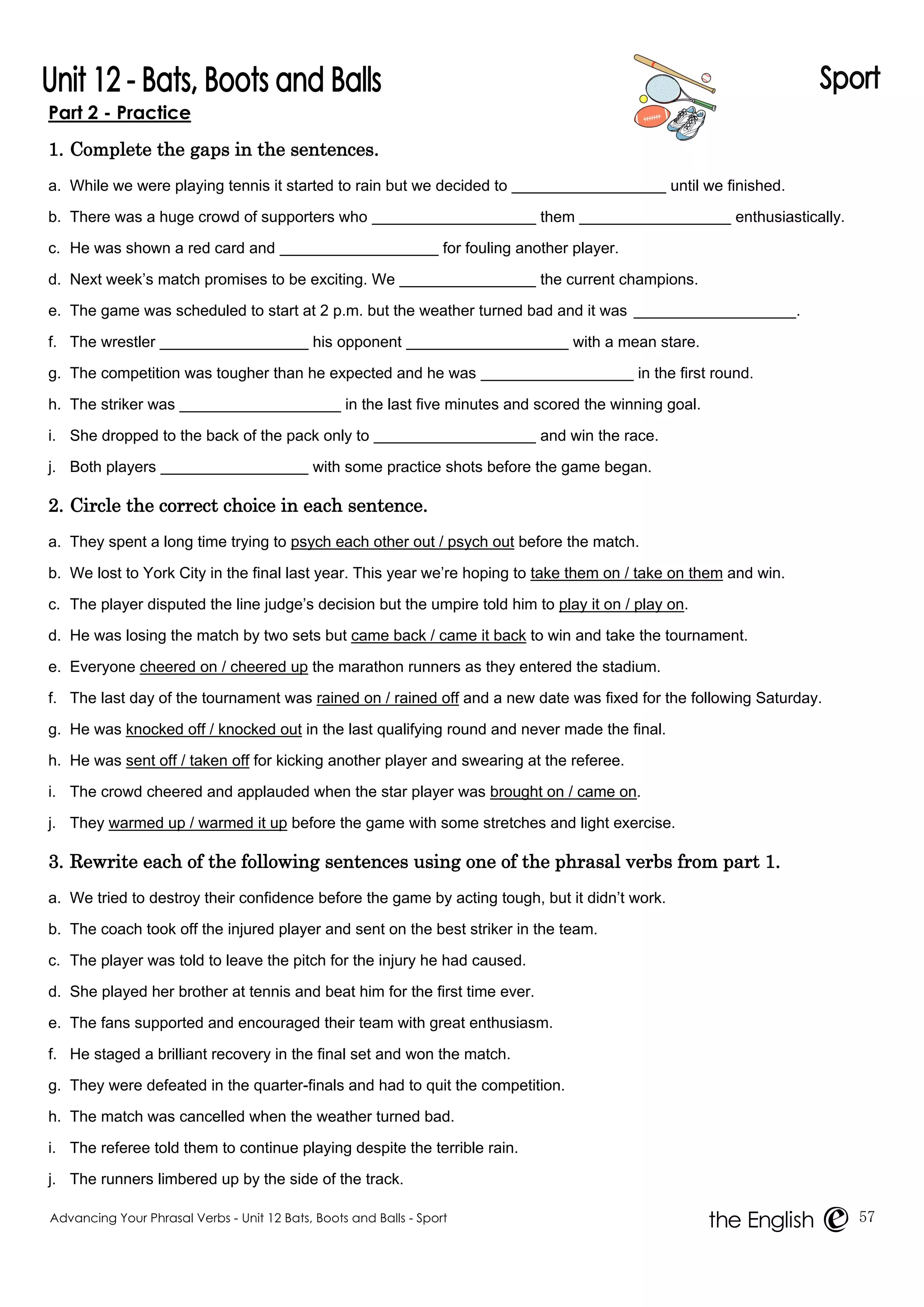Advancing your phrasal verbs book 1 | PDF