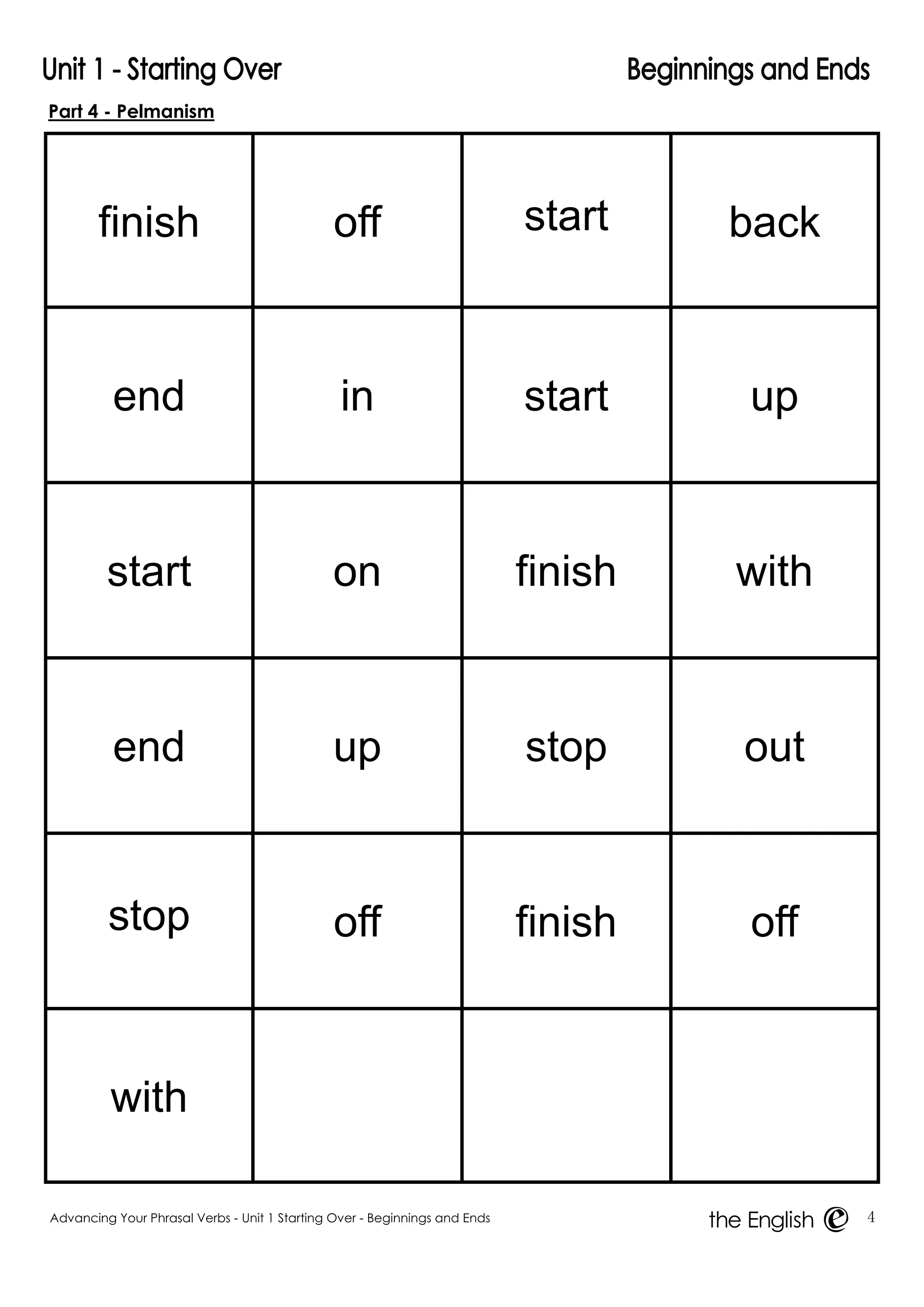 Advancing your phrasal verbs book 1 | PDF