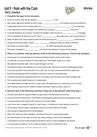 Advancing your phrasal verbs book 1 | PDF