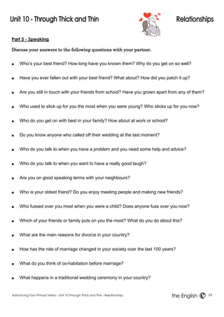 Advancing your phrasal verbs book 1 | PDF