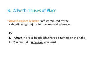 Adv and sentence structure | PPT