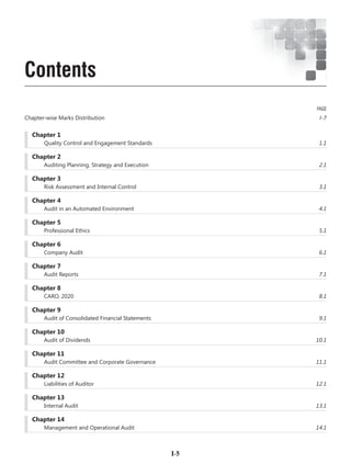 Taxmann's CRACKER | Advanced Auditing & Professional Ethics | PDF