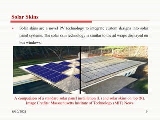 Advances in Solar Panel Technologies for Efficient Energy Production | PPT