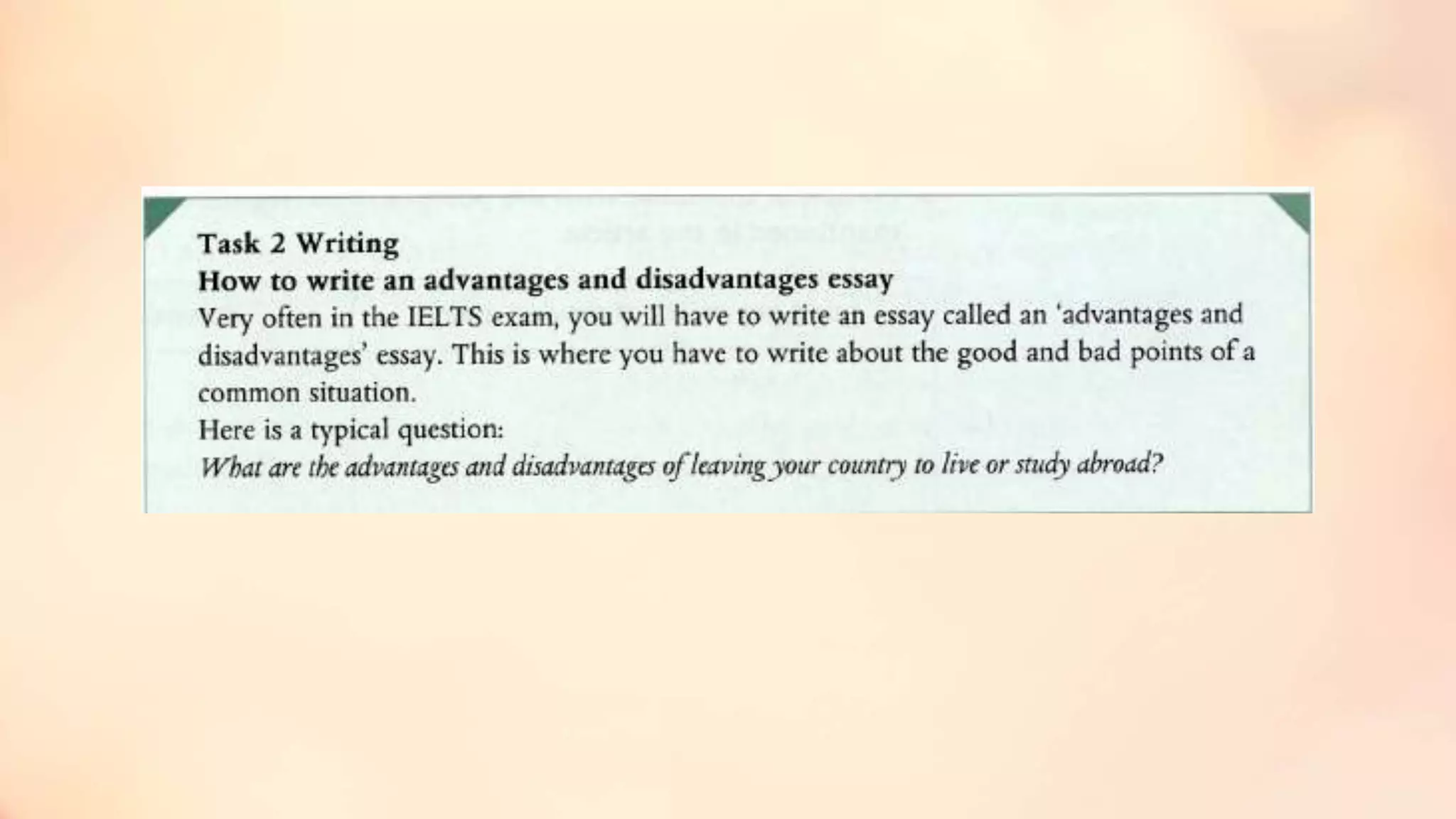 ADVANTAGE AND DISADVANTAGE ESSAY.pptx