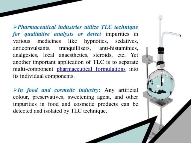 Advantage, disadvantage & application of thin layer chromatography and ...