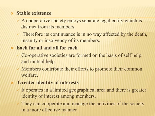 Advantage of cooperation | PPTX