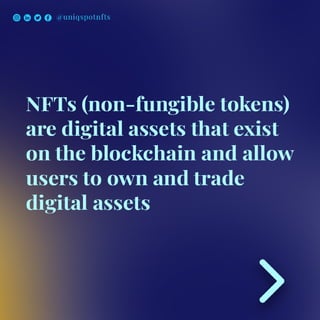 ADVANTAGES OF NFTs | PDF