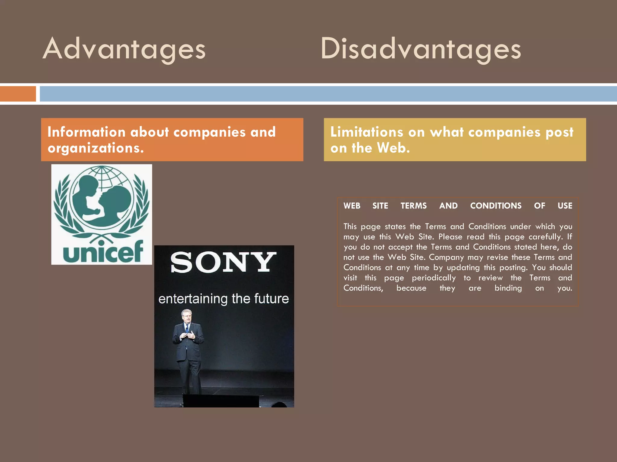 Advantages And Disadvantages Of The World Wide Web | PPT