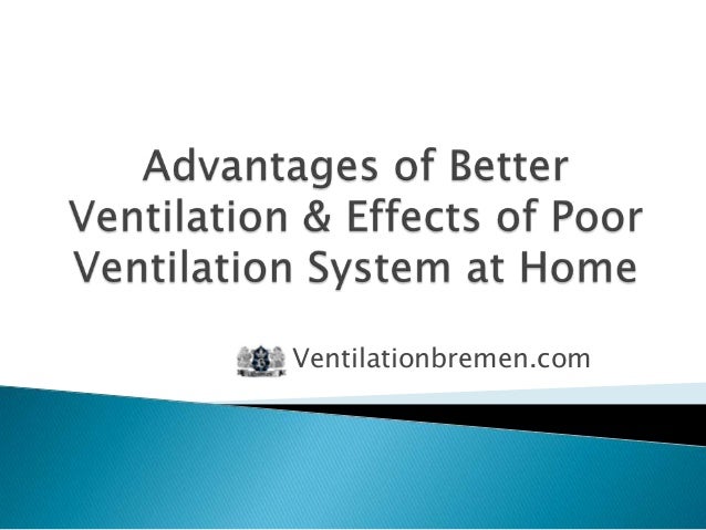 Poor Ventilation Consequences – Conséquences Mauvaise Ventilation ...