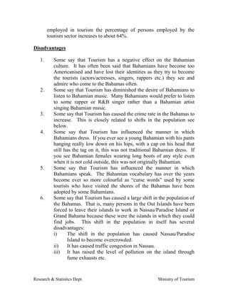 Advantages disadvantages-of-tourism | DOCX