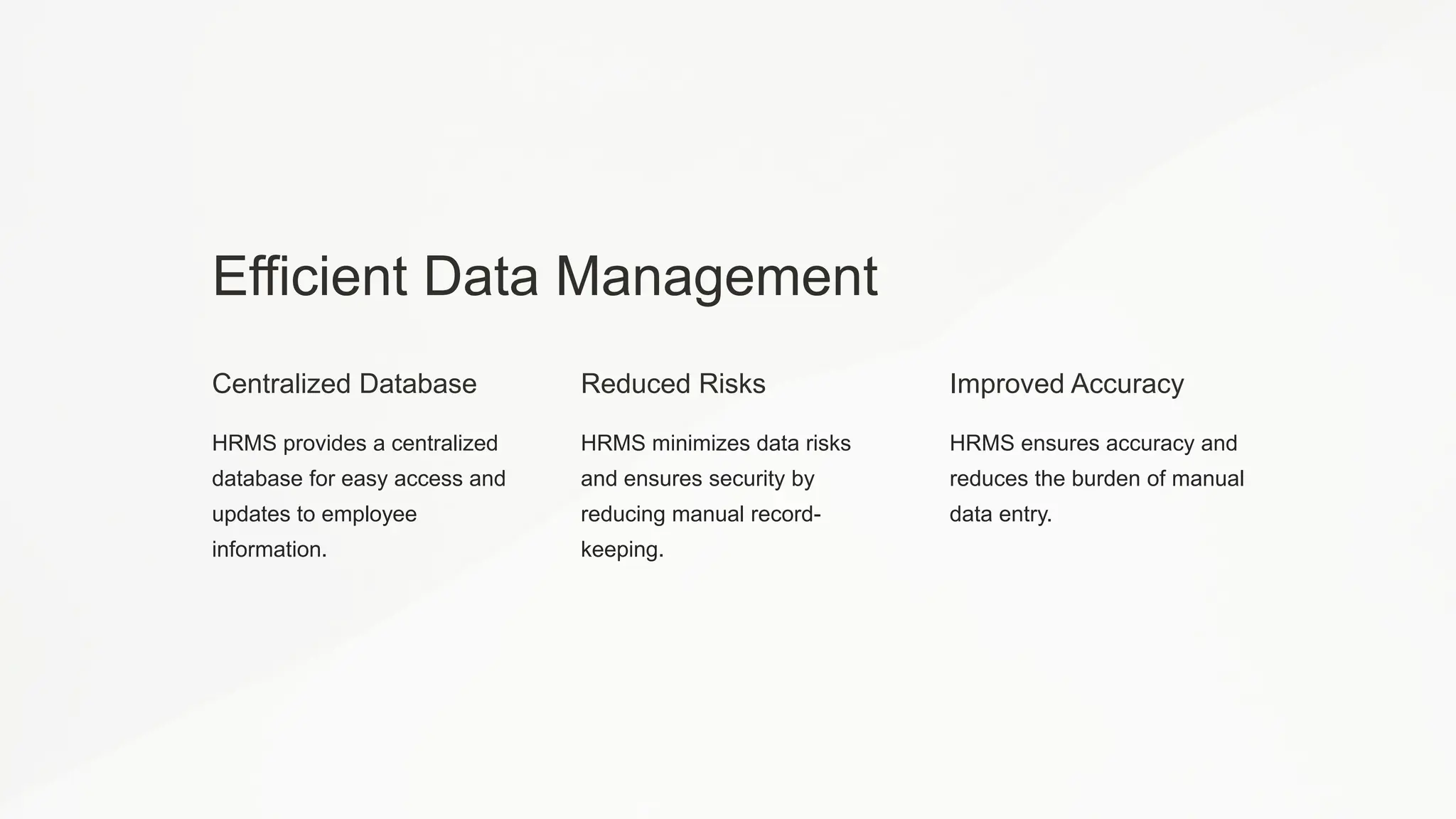 Advantages of Human Resource Management System | PPTX
