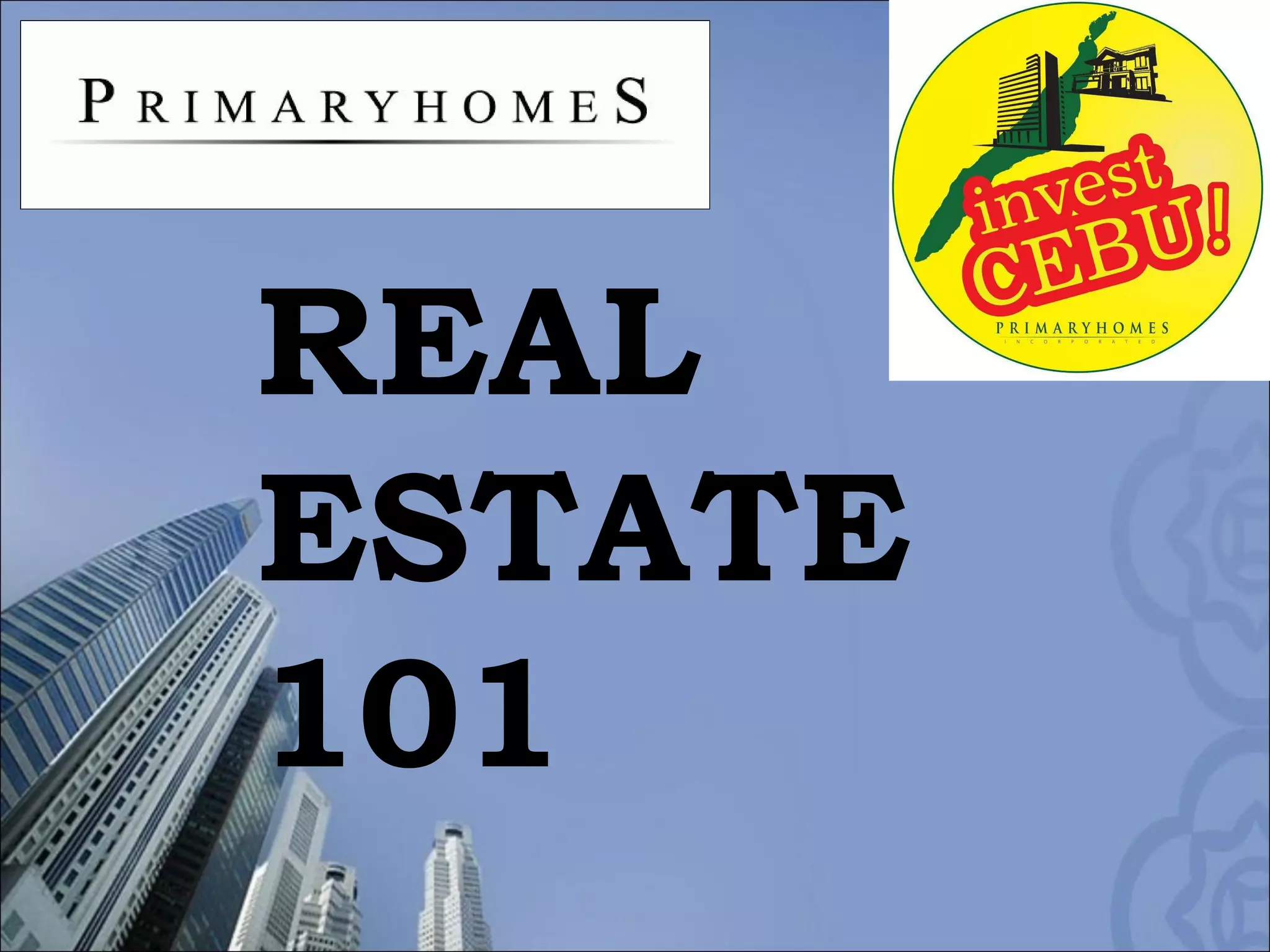 Advantages Of Real Estate Investment 101 | PPT