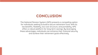 Advantages of the National pension system | PPT | Free Download