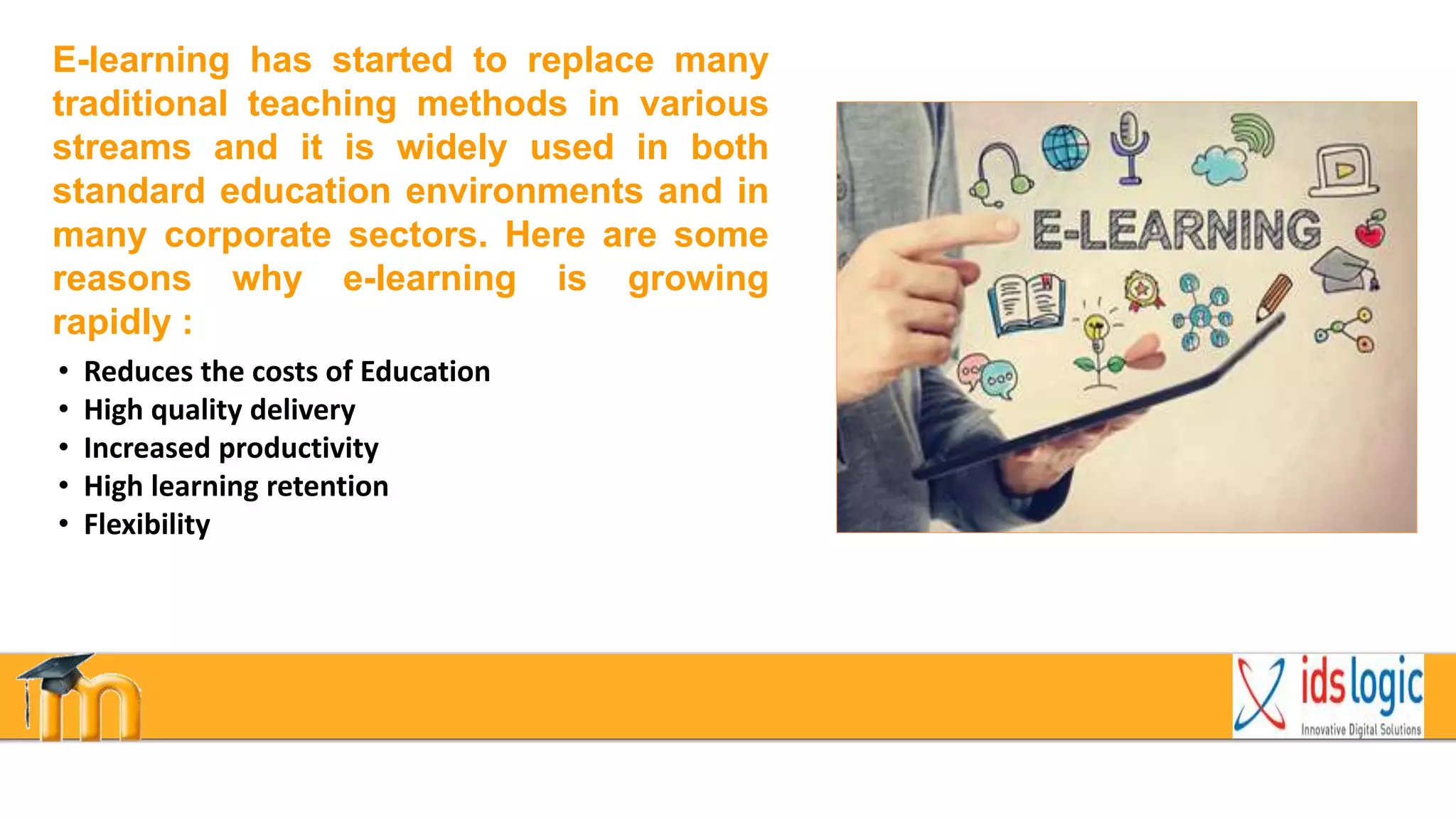 Advantages of Elearning | PPTX