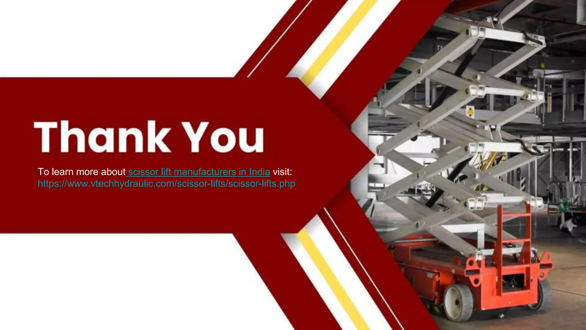 Advantages and Applications of Hydraulic Scissor Lifts | PPTX