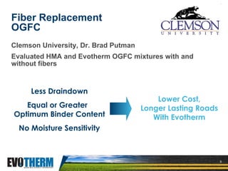 Advantages and Benefits of Evotherm | PPT