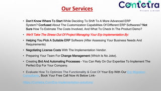 Advantages and Benefits of ERP Software Solutions | PPT