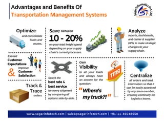 Advantages and benefits of transportation management systems | PPT