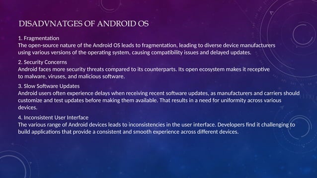 Advantages and disadvantages, also key features of.pptx